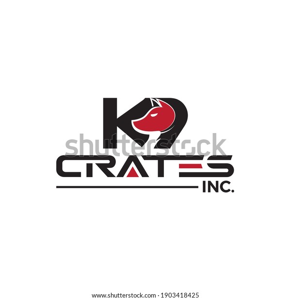 K9 Dog Logo Design Vector Design Stock Vector (Royalty Free) 1903418425 ...