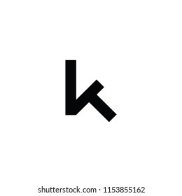Ka Letter Vector Logo K Letter Stock Vector (Royalty Free) 1153855162 ...