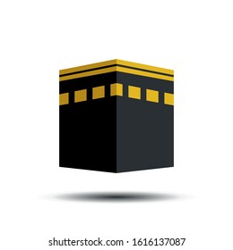 Kaaba Design Vector Isolated On White Stock Vector (Royalty Free ...