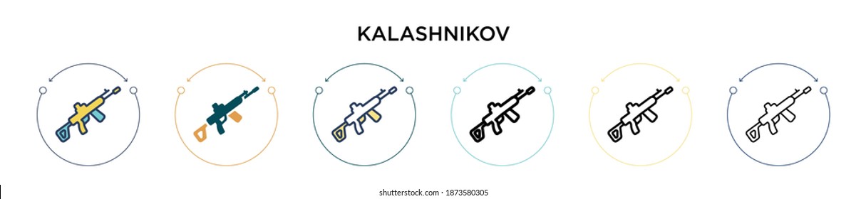 2,264 imágenes de Kalashnikov icon - Imágenes, fotos y vectores de ...