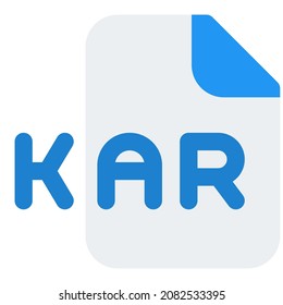 Kar Files Audio Files Created By Stock Vector (Royalty Free) 2082533395 ...