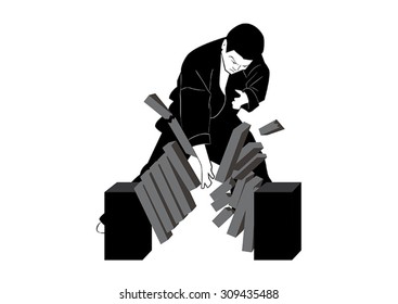 196 Karate Breaking Brick Images, Stock Photos & Vectors | Shutterstock
