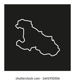 Kirehe Region Map Rwanda Country Stock Vector (Royalty Free) 1653509665