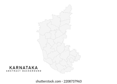 Karnataka Map World Map International Vector Stock Vector (Royalty Free ...