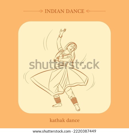 Kathak Drawing | Free download on ClipArtMag