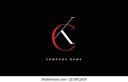 Kc Ck Alphabets Letters Logo Monogram Stock Vector (Royalty Free ...