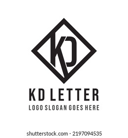 Kd Squared Industry Logo Vector Image Stock Vector (Royalty Free) 2197094535 | Shutterstock