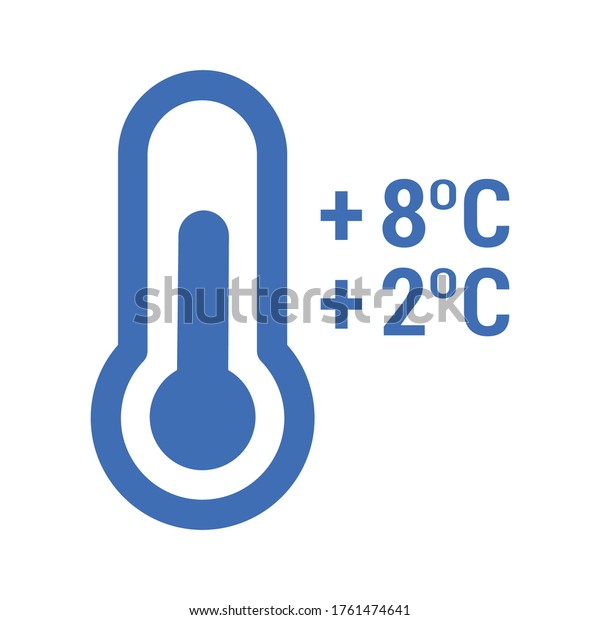 Keep Refrigerated Do Not Freeze Food Stock Vector (Royalty Free ...