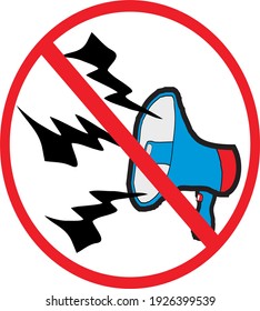 Keep Silent Sign Vector Art Style Stock Vector (Royalty Free ...