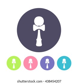 Kendama Icon Vector Illustration Stock Vector (Royalty Free) 527217676