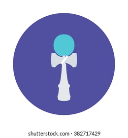 Kendama Icon Vector Illustration Stock Vector (Royalty Free) 382717429