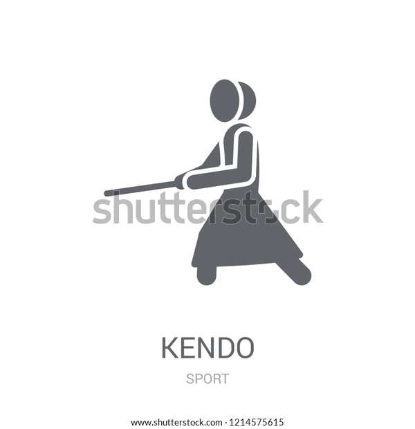 Kendo Icon Trendy Kendo Logo Concept Stock Vector (Royalty Free ...