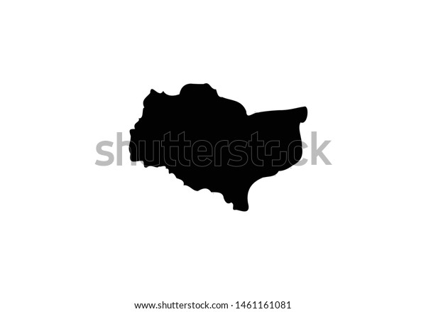 Kent County Outline Map England Region Arkivvektor (royaltyfri ...