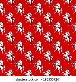 Kent Flag Seamless Pattern Vector Background Stock Vector (Royalty Free ...