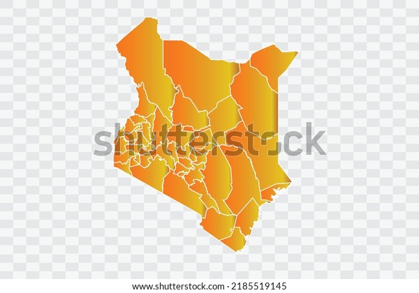 Mapa de Kenia Color del polvo: vector de stock (libre de regalías ...