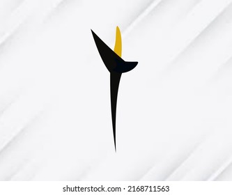Keris Logo Case Striped White Background Stock Vector (Royalty Free ...