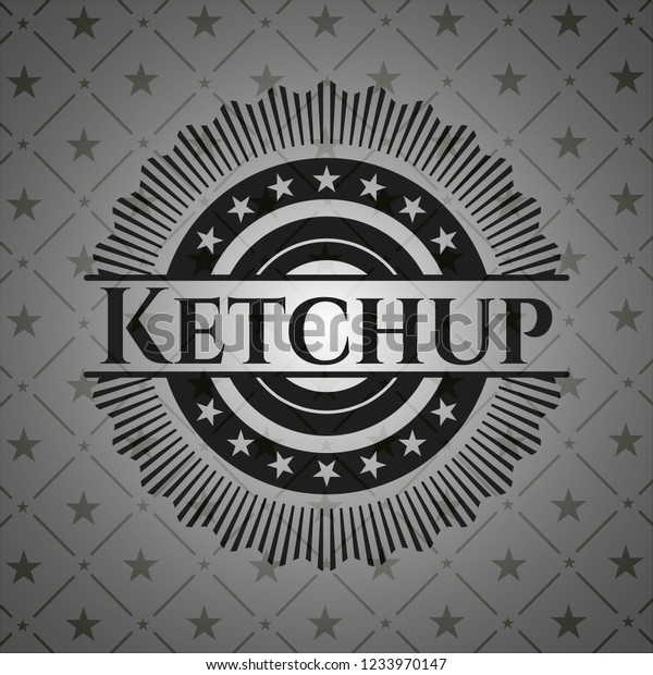 Ketchup Dark Badge Stock Vector (Royalty Free) 1233970147 | Shutterstock