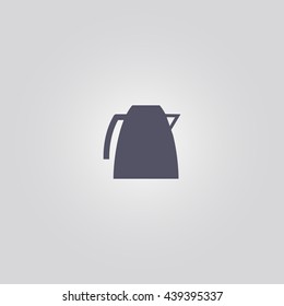 Kettle Icon Kettle Sign Stock Vector (Royalty Free) 439395337 ...