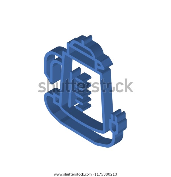Kettle Isometric Left Top View 3d Stock Vector (Royalty Free ...