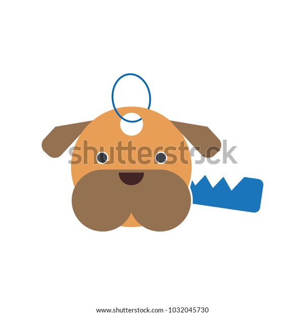 Key Dog Logo Icon Design Stock Vector (Royalty Free) 1032045730 ...