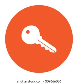 Vector Key Icon Stock Vector (Royalty Free) 373521175