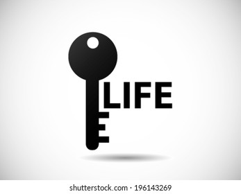 Key Good Life Stock Vector (Royalty Free) 196143269 | Shutterstock