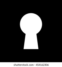 Keyhole Icon Vector Key Hole Symbol Stock Vector (Royalty Free) 1464781382