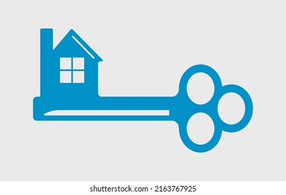 Key Home Vector Icon Use Shops Stock Vector (Royalty Free) 2163767925 ...
