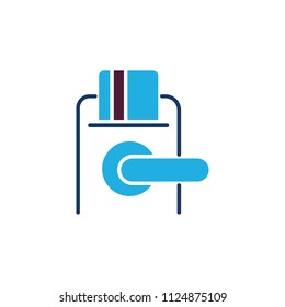 Key Hotel Logo Icon Design Stock Vector (Royalty Free) 1124875109 ...