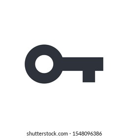 Key Icon Lock Symbol Logo Template Stock Vector (Royalty Free ...