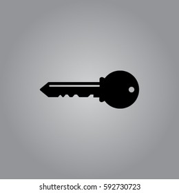 Key Icon Secret Vector Illustration Stock Vector (Royalty Free ...