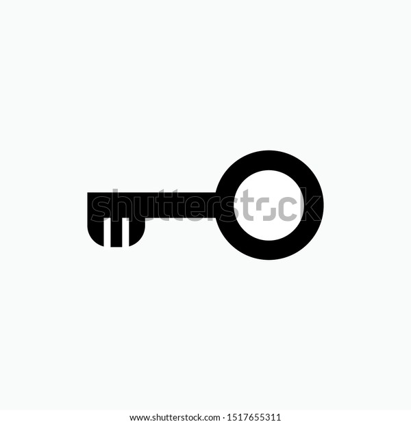 Key Icon - Vector, Sign and Symbol for Design, Presentation, Website or ...
