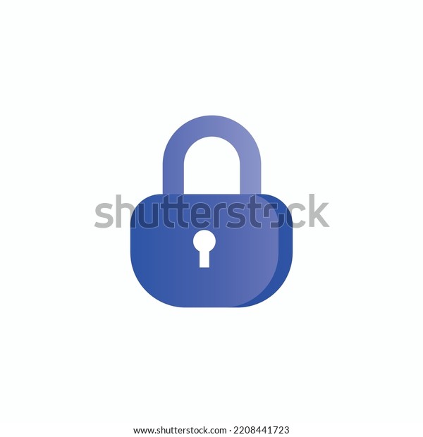 Key Lock Unlock Safety Privacy Protection Stock Vector (Royalty Free ...