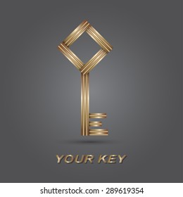4,296 Gold key logo Images, Stock Photos & Vectors | Shutterstock