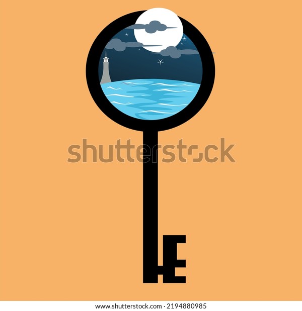 Key Logo Vector Illustration Art Stock Vector (Royalty Free) 2194880985 ...