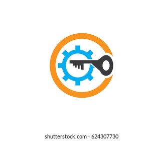 Key Service Logo Stock Vector (Royalty Free) 624307730 | Shutterstock