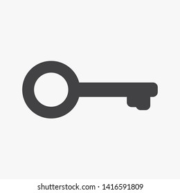 Key Sign Icon Symbol Vector Illustration Stock Vector (Royalty Free ...