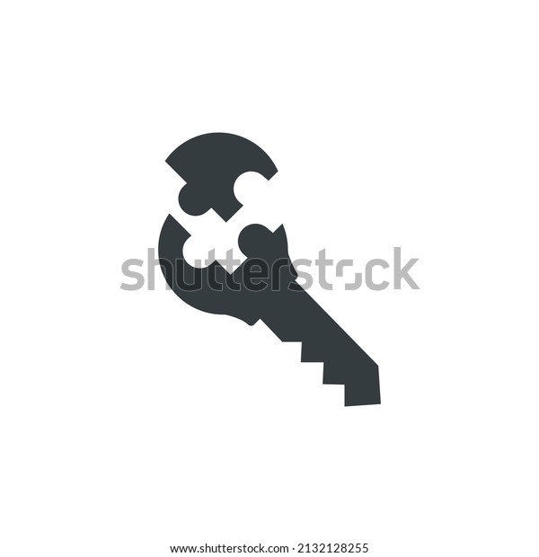 Key Solution Icon Vector Key Solution Stock Vector (Royalty Free ...