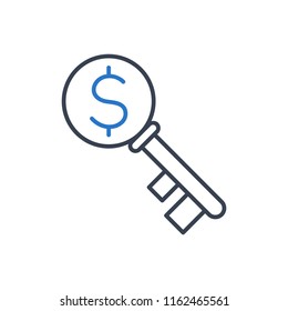 Key Success Icon Stock Vector (Royalty Free) 1162465561 | Shutterstock