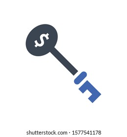 Key Success Icon Vector Graphics Stock Vector (Royalty Free) 1577541178 ...