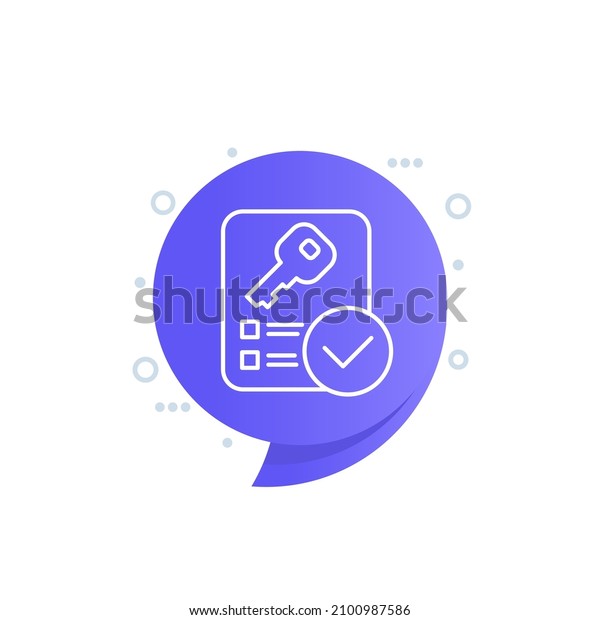Key Takeaway Icon Line Style Stock Vector (Royalty Free) 2100987586 ...