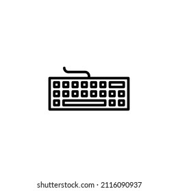 Keyboard Icon Keyboard Sign Symbol Stock Vector (Royalty Free) 2116090937