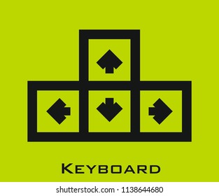 Keyboard Icon Signs Stock Vector (Royalty Free) 1138644680 | Shutterstock