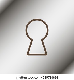 Keyhole Illustration Stock Vector (Royalty Free) 511573903