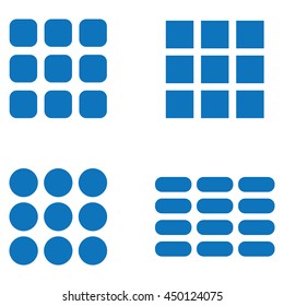 Keypad Icons Stock Vector (Royalty Free) 450124075 | Shutterstock