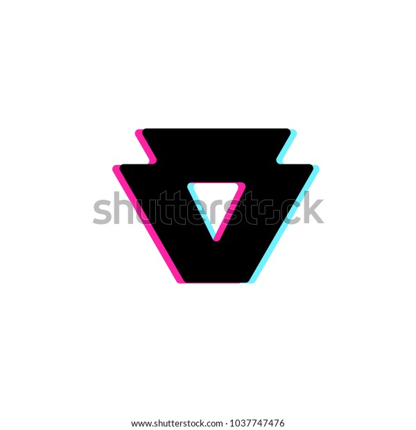 Keystone Logo Design Abstract Graphic Icon Stock Vector (Royalty Free ...