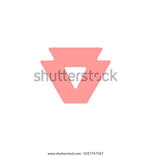 Keystone Logo Design Abstract Graphic Icon Stock Vector (Royalty Free ...