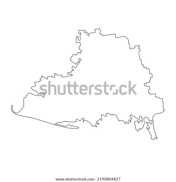 Kherson City Ukraine Map Vector Illustration Stock Vector (Royalty Free ...