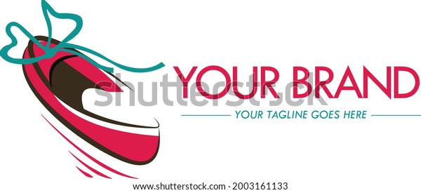 Khussa Show Logo Vector Illustration Tracing Stock Vector (Royalty Free ...