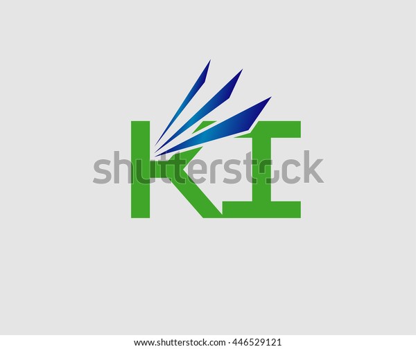 Ki Company Linked Letter Logo Stock Vector (Royalty Free) 446529121 ...